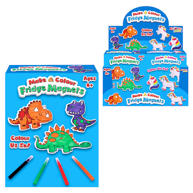 Make & Colour Your Own Fridge Magnets (12) | Wilsons Toys