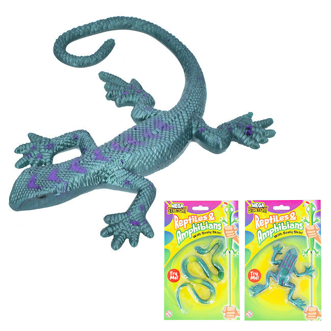 Stretchy Reptiles & Amphibians (24) | Wilsons Toys